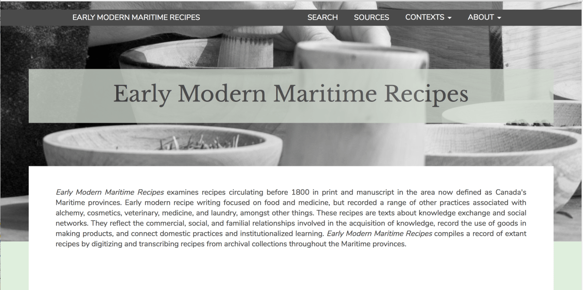 The Early Modern Maritime Recipes Database, Part I: What is a Recipe ...